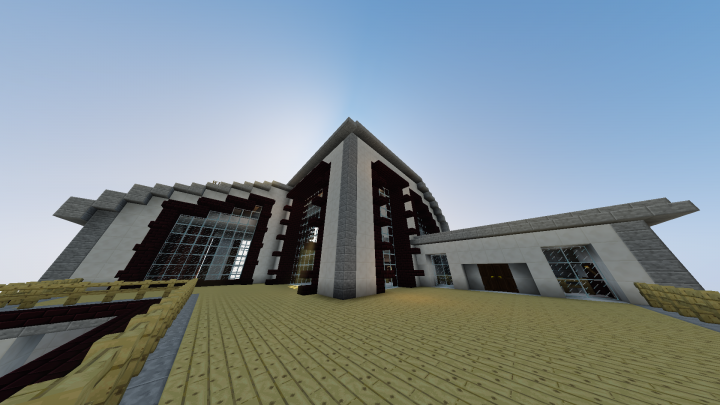Quarts mansion Minecraft Map