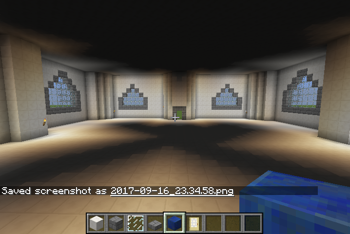 Castle With Blue Towers Minecraft Map