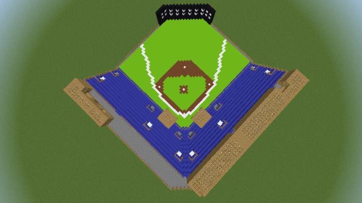 baseball stadium Minecraft Map