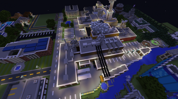 Leeville Papermill Minecraft Map