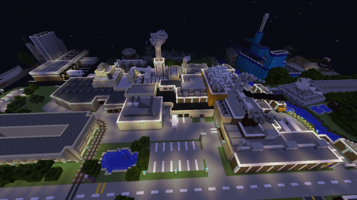 Leeville Papermill Minecraft Map
