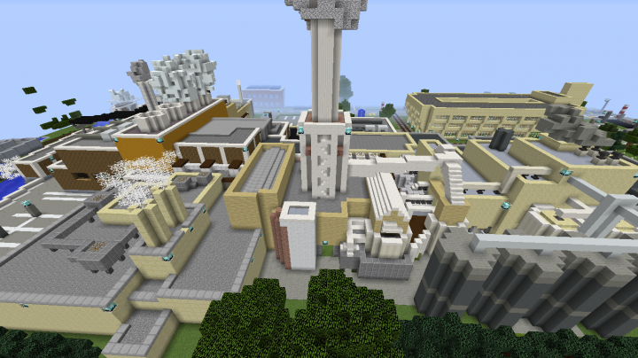 Leeville Papermill Minecraft Map