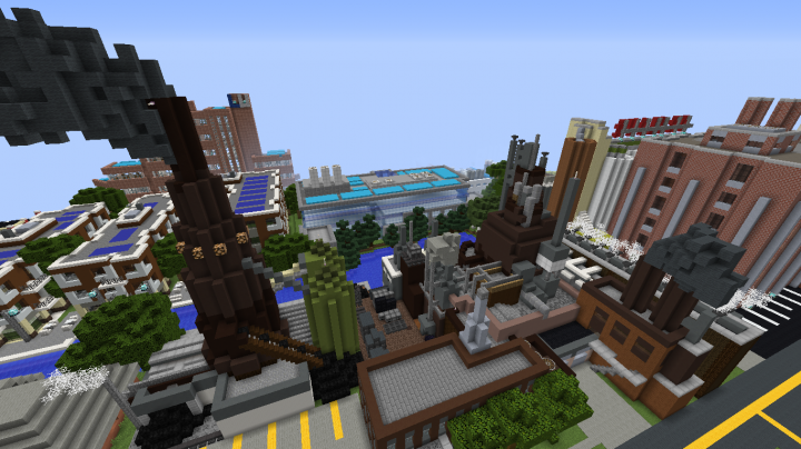 Leeville Steel Mill Minecraft Map