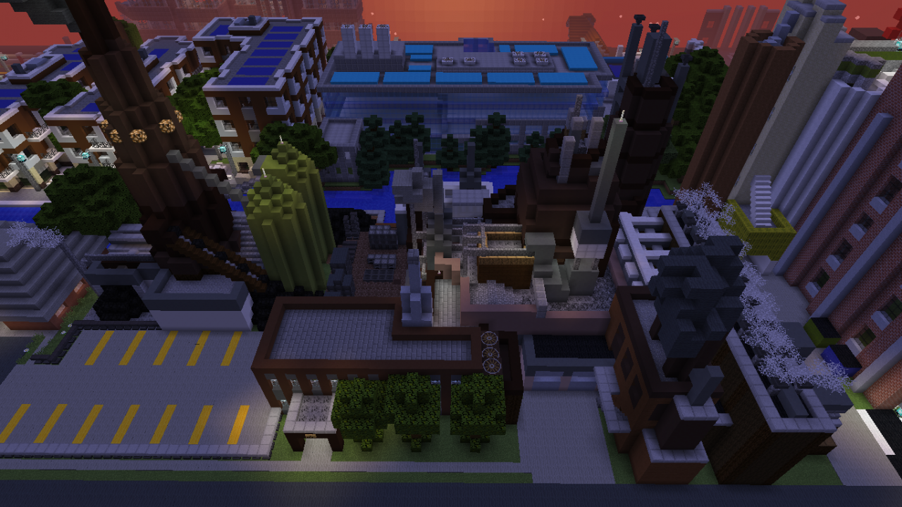 Leeville Steel Mill Minecraft Map