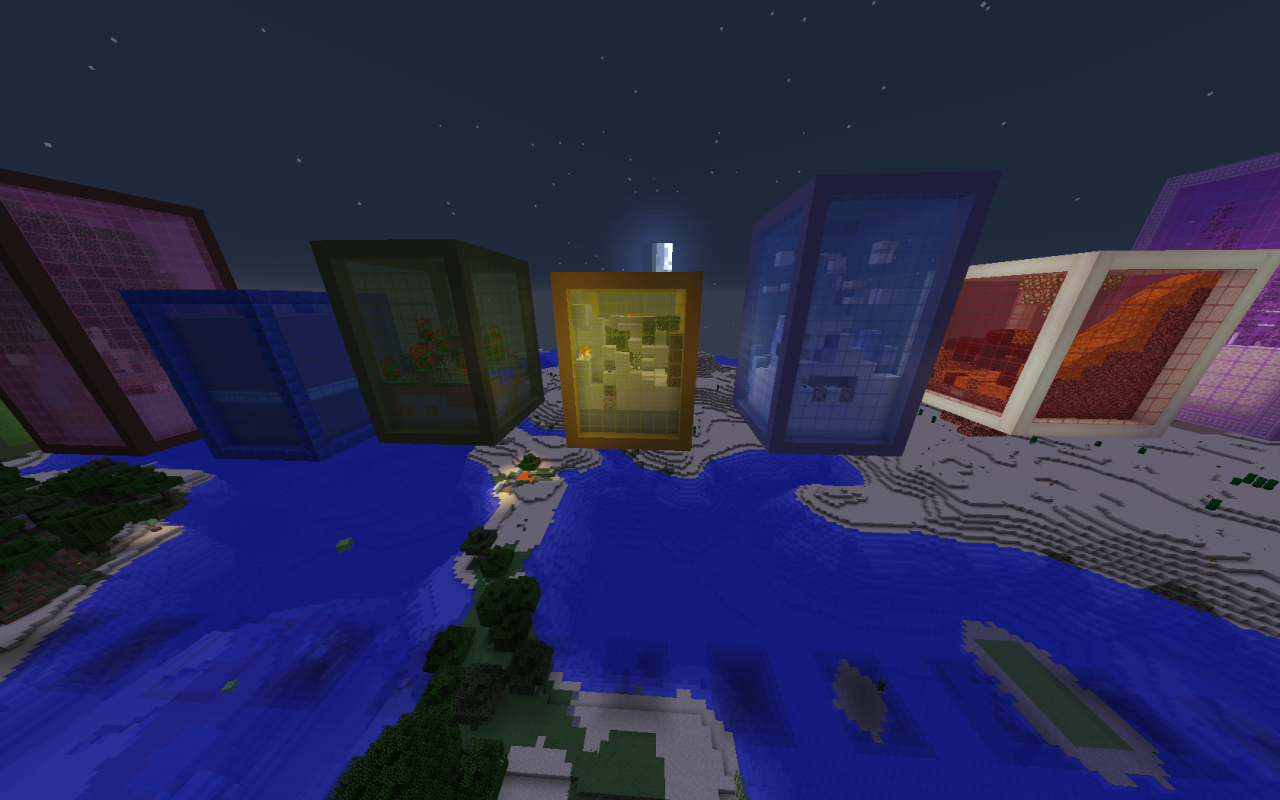 Find The Button v2 by: Kristo and Ensar Minecraft Map