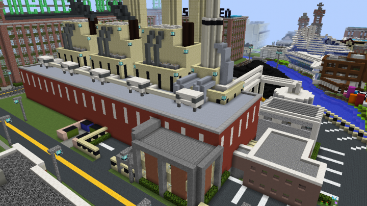 Leeville Power Plant Minecraft Map