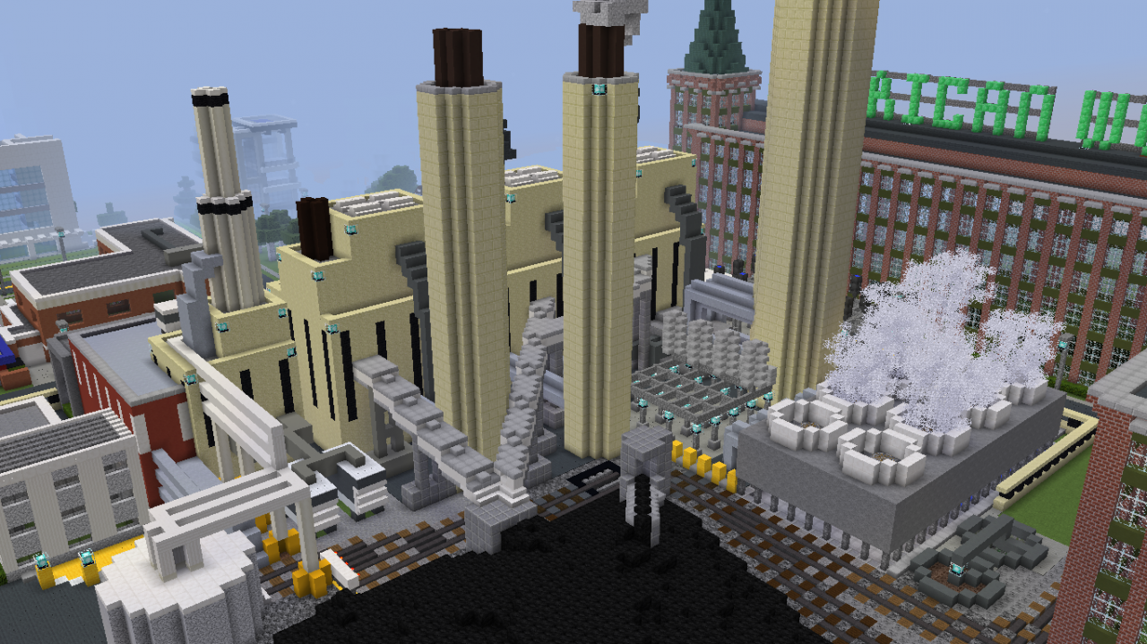 Leeville Power Plant Minecraft Map