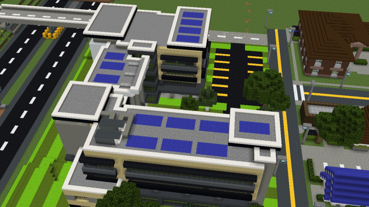 Insurance Company Headquarters Minecraft Map
