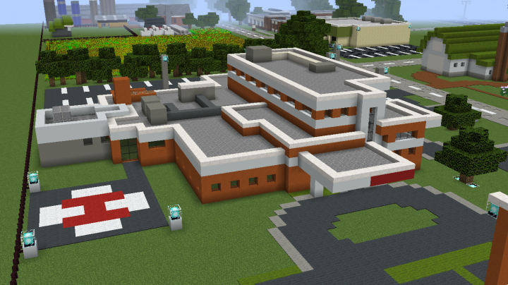 All Saints Community Medical Center Minecraft Map
