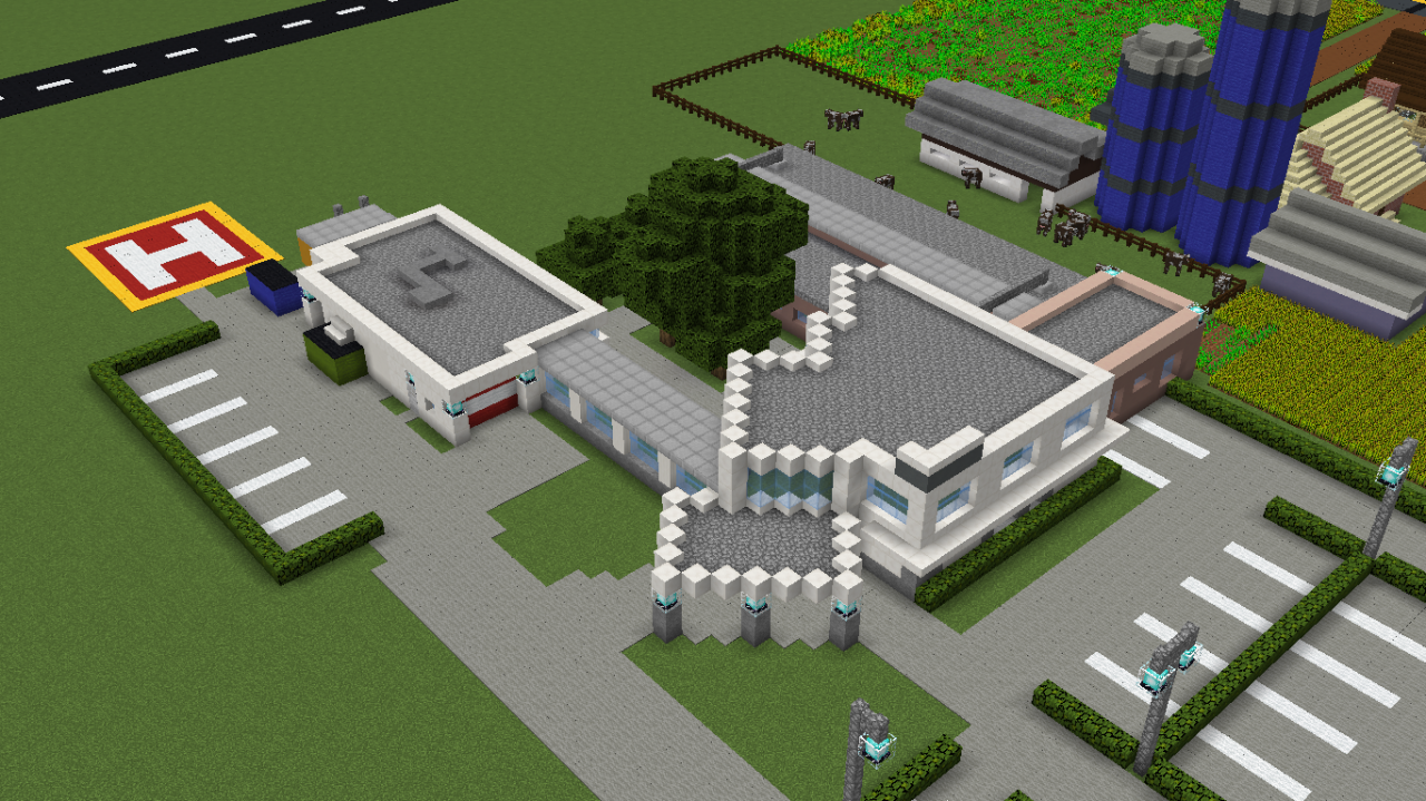 Royal Ministry Health: Lady of Prosperity Medical Center Minecraft Map