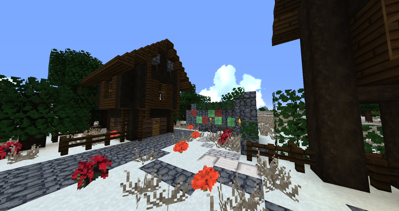 ️COLD FEELING Rangercraft ️ WINTER ️ 🐺🌲 | Feel the forest | 1.12 ...