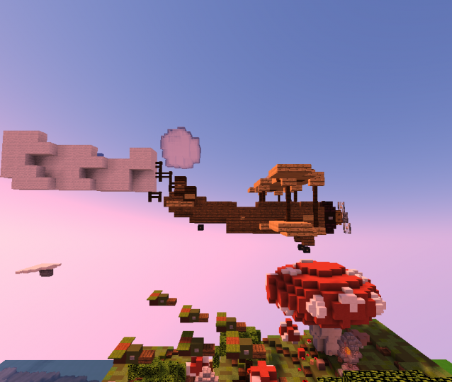 Basic Bi-Plane - Plot Build #2 🌙 Minecraft Map