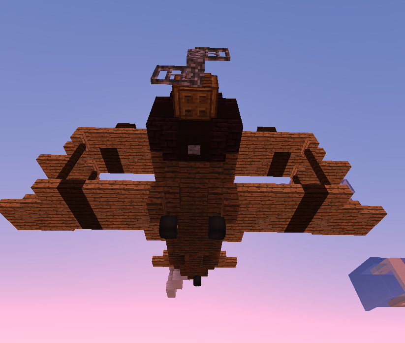 Basic Bi-Plane - Plot Build #2 🌙 Minecraft Map