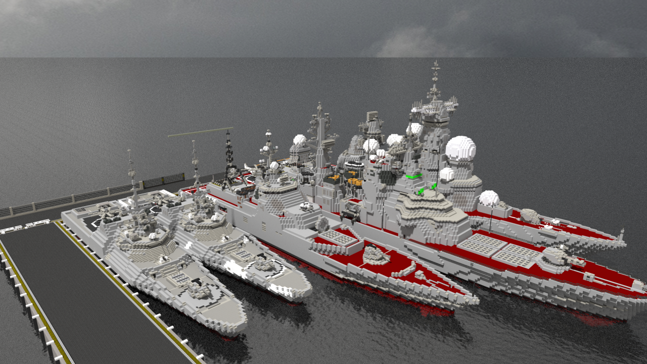 corvette ship class HQ-22509.8 - 2.0 Minecraft Map