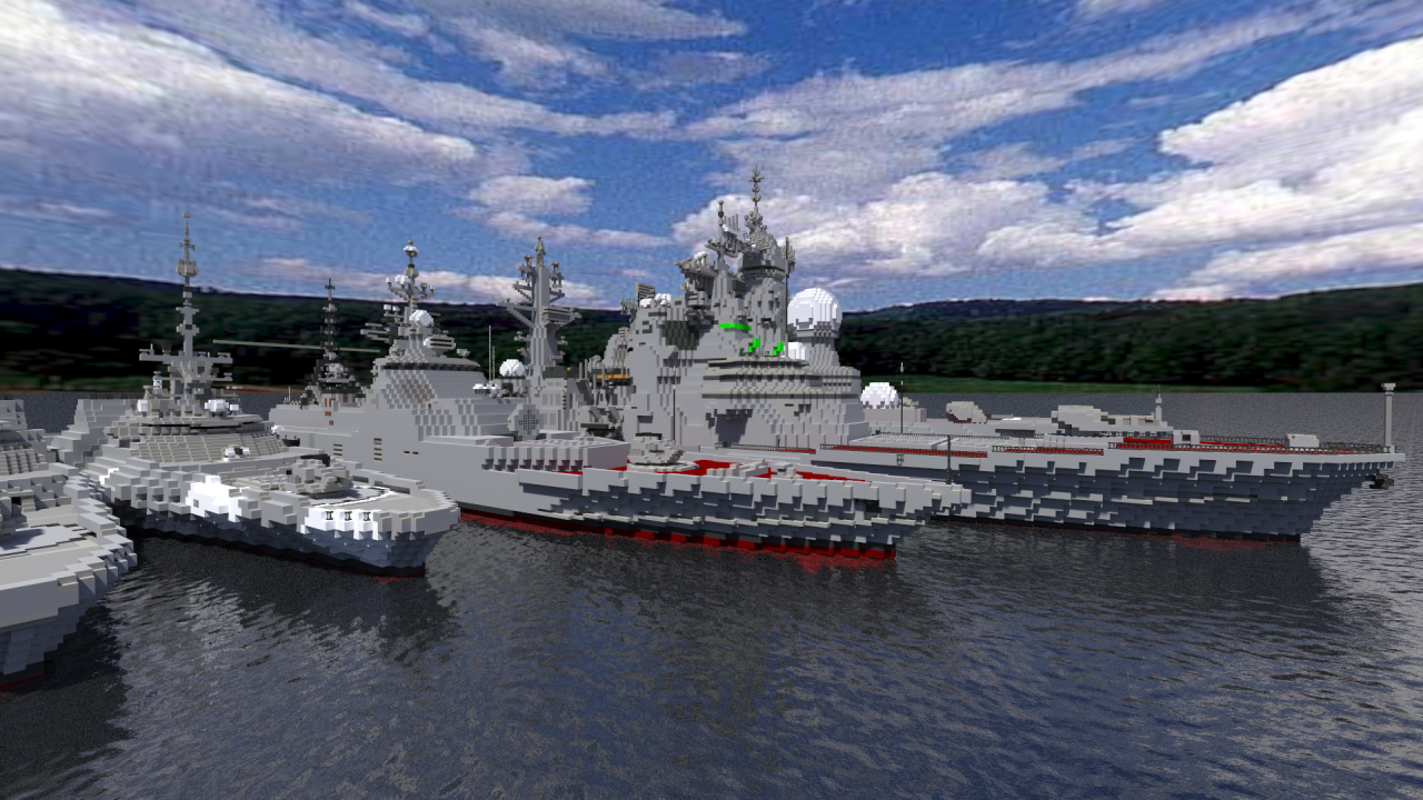 corvette ship class HQ-22509.8 - 2.0 Minecraft Map