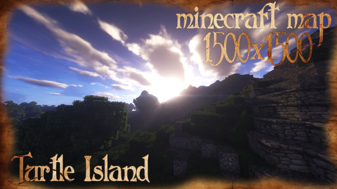 Turtle Island - World Painter Minecraft Map