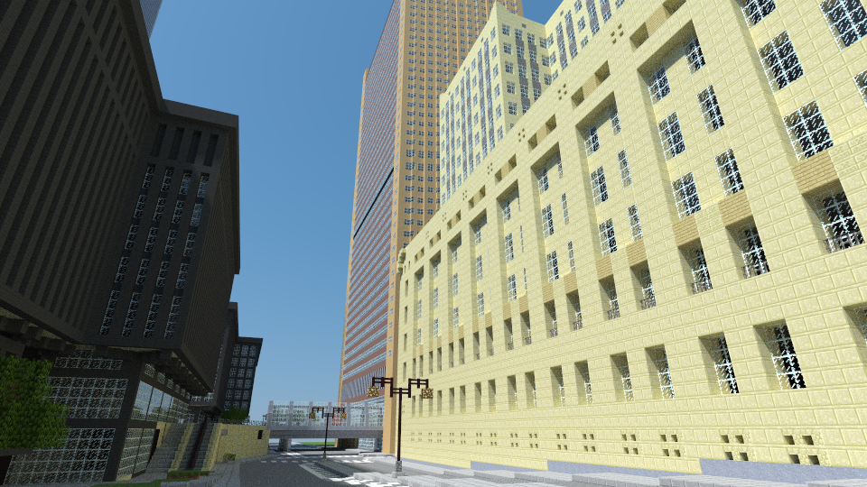 1:1 Manhattan 2001, (World Trade Center). [IN PROGRESS] Minecraft Map