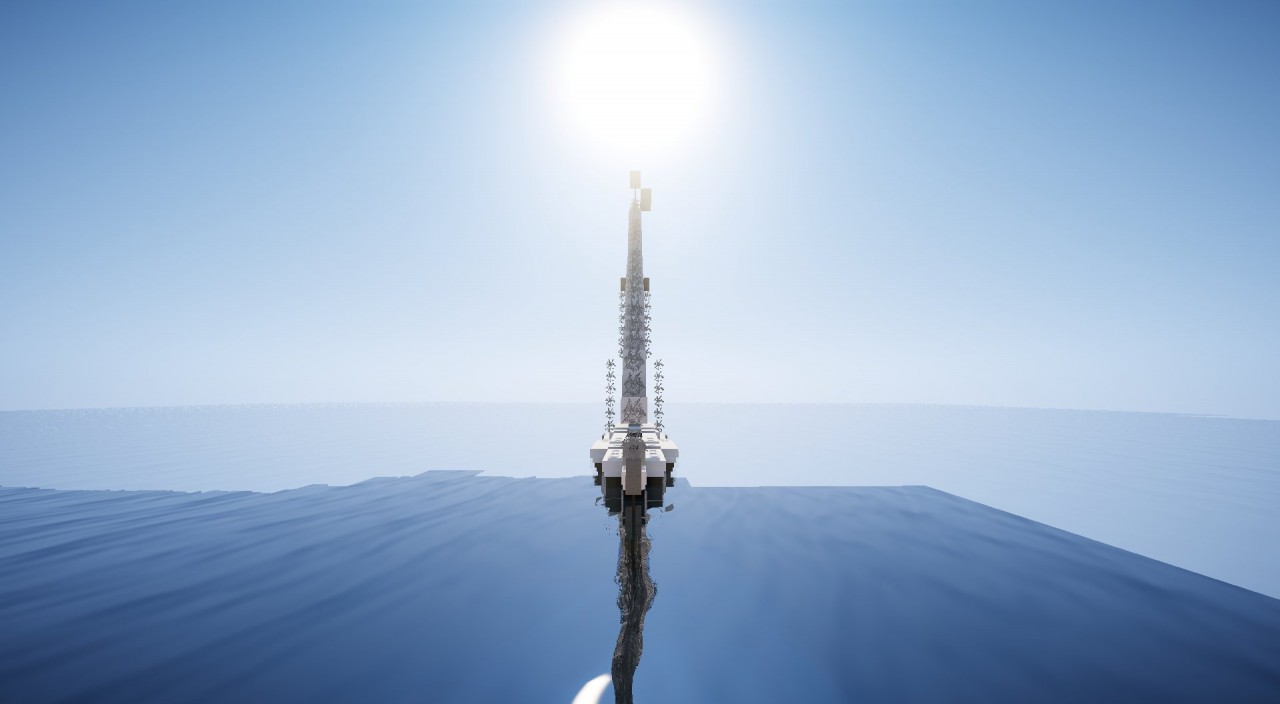 New Modern Sailboat! 2018 GVC Silver Breeze 25m! Minecraft Map