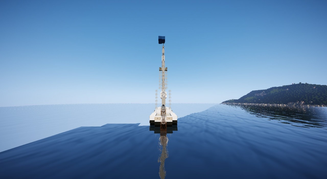 New Modern Sailboat! 2018 GVC Silver Breeze 25m! Minecraft Map