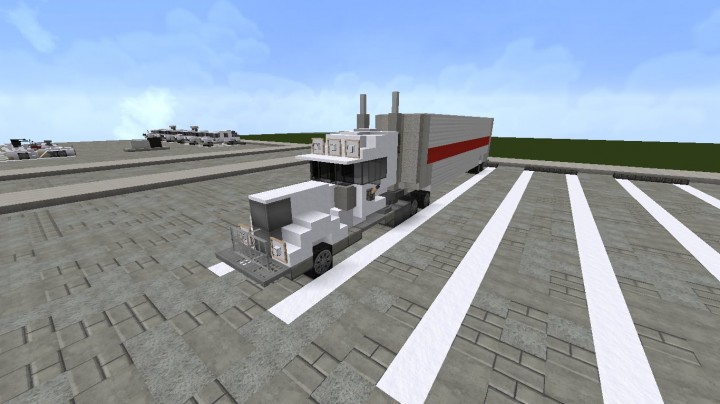 Classic Semi Truck! 1956 GVC T2200 Landcruiser Daycab! Minecraft Map