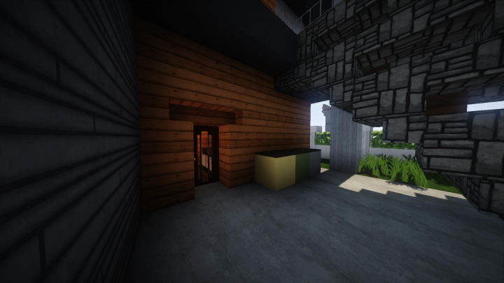 Compact 3 Floor 2 Bedroom House With Infinity Pool Minecraft Map