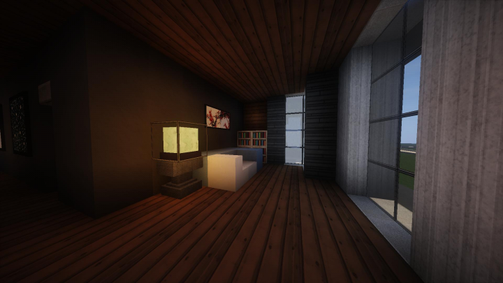 Compact 3 Floor 2 Bedroom House With Infinity Pool Minecraft Map