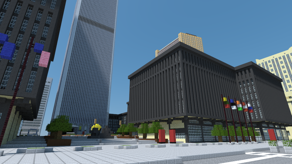 1:1 Manhattan 2001, (World Trade Center). [IN PROGRESS] Minecraft Map
