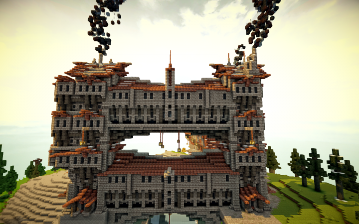 The village canal Minecraft Map