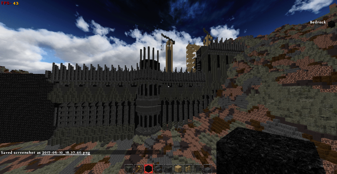 The Black Gate of Mordor Minecraft Map