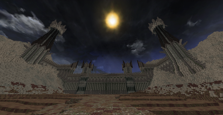 The Black Gate of Mordor Minecraft Map