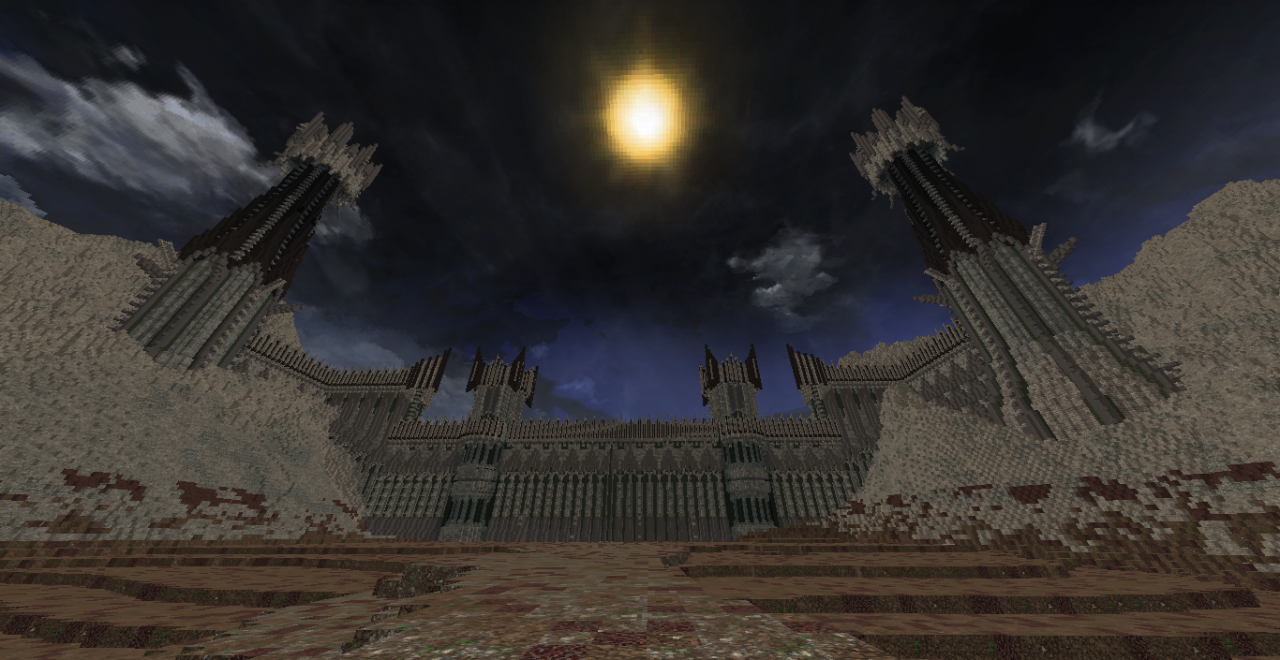 The Black Gate of Mordor Minecraft Map