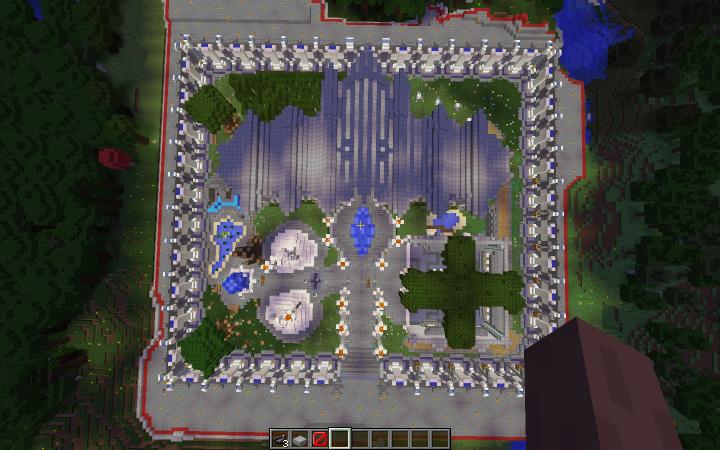 Spawn Building Minecraft Map