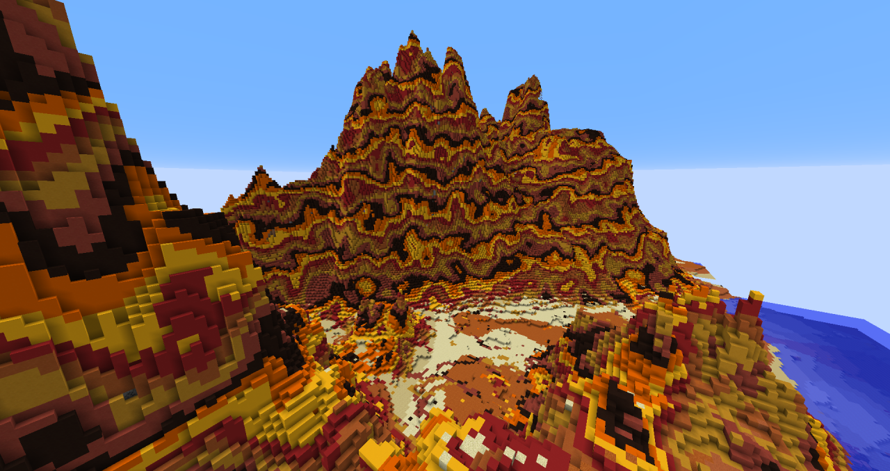 jurassic world landscape Minecraft Map