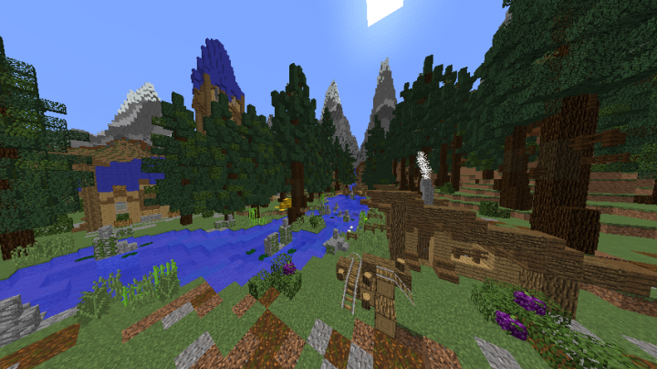 PIP / Medieval High Detailed Lobby Minecraft Map