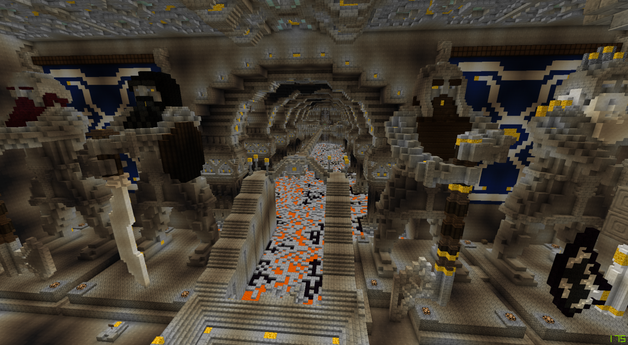 Dwarrowdelf inspired Dwarf Colony 1/2 Minecraft Map