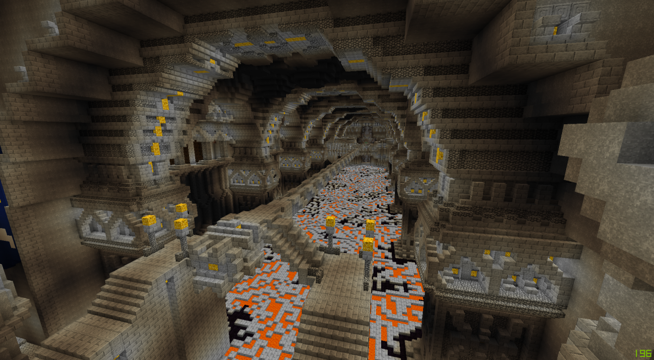 Dwarrowdelf inspired Dwarf Colony 1/2 Minecraft Map