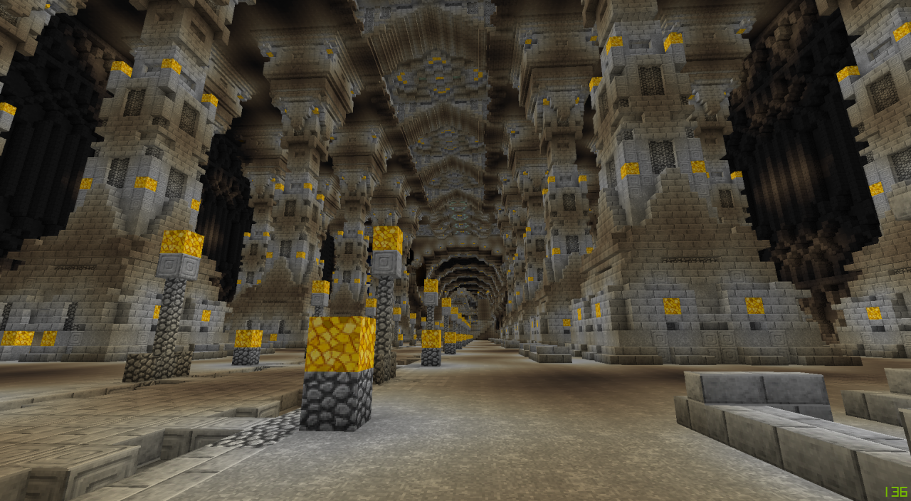 Dwarrowdelf inspired Dwarf Colony 1/2 Minecraft Map