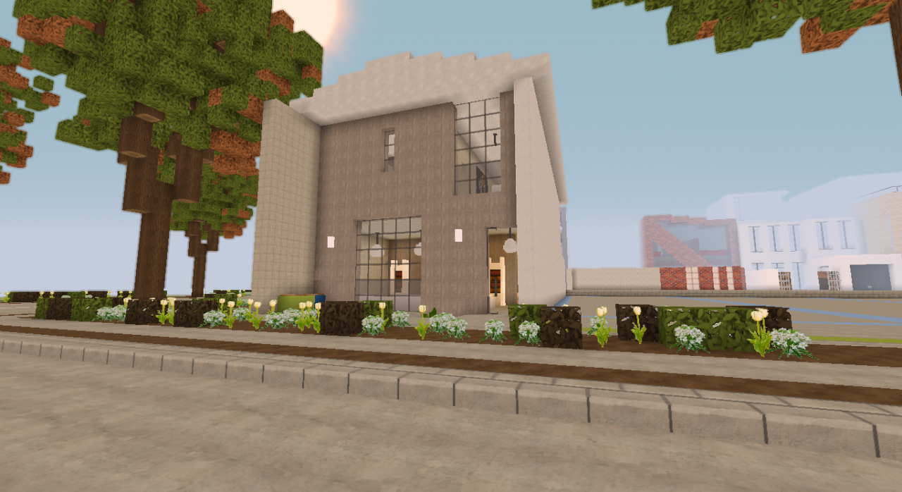 Modern Industrial Townhouse (CC server) Minecraft Map