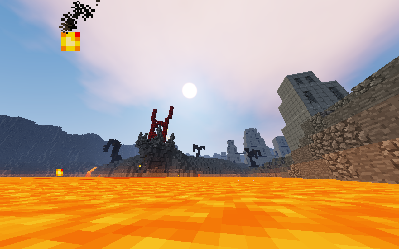 Ysmault, Red Lantern Planet, Justicecraft Server Build Minecraft Map