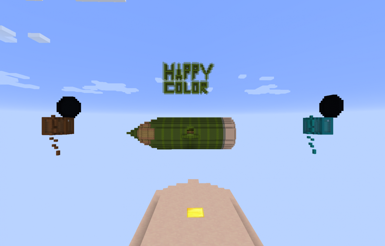 Bedwars Map "Happy Color" Minecraft Map