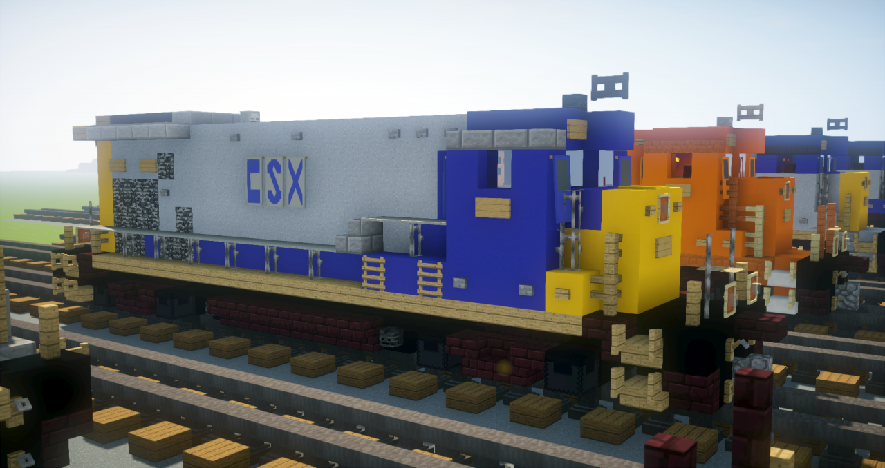 [1.5:1 Scale] GE B23-7 diesel-electric locomotive- ATSF, CSX, CR, SP ...