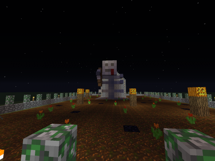 Skeleton Minecraft Map