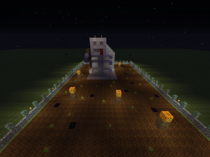 Skeleton Minecraft Map