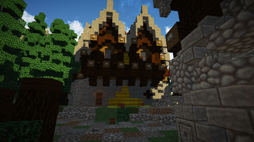 Spruce Village Minecraft Map