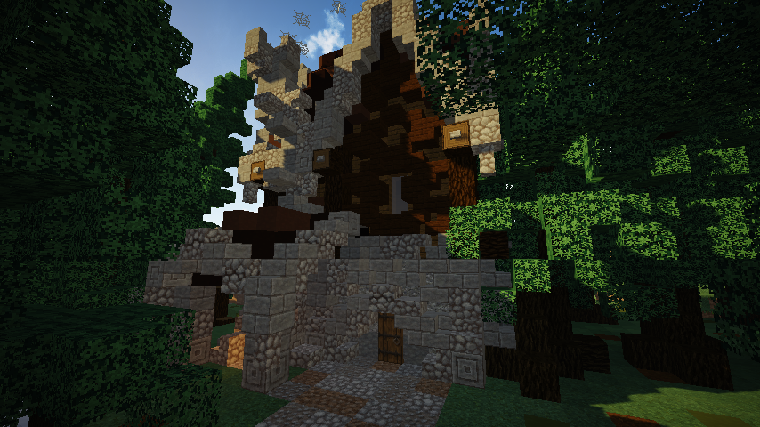 Spruce Village Minecraft Map