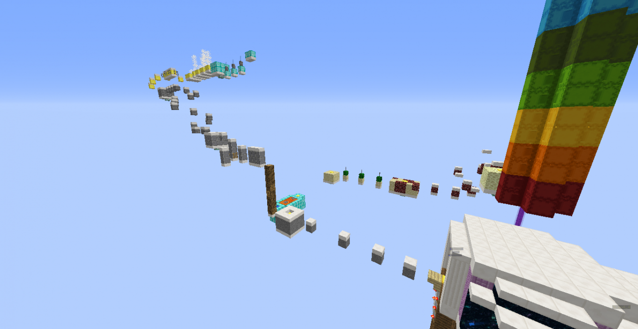 Simple Parkour Minecraft Map