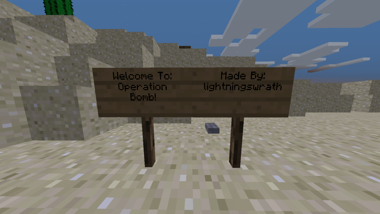 Operation: Bomb Minecraft Map
