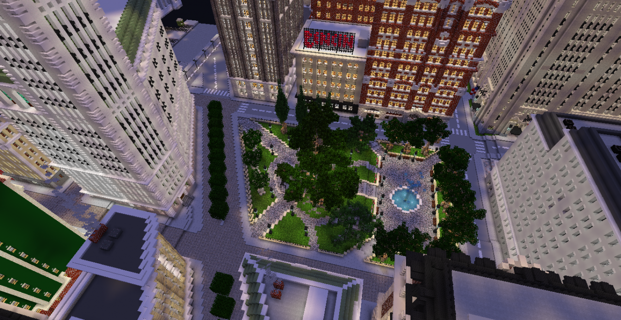 City Update 2 Minecraft Map