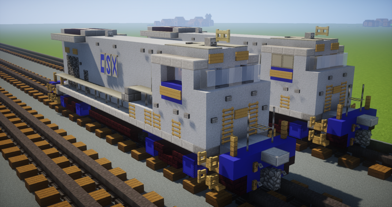 [1.5:1 Scale] GE BQ23-7 diesel-electric locomotive - SCL & CSX ...