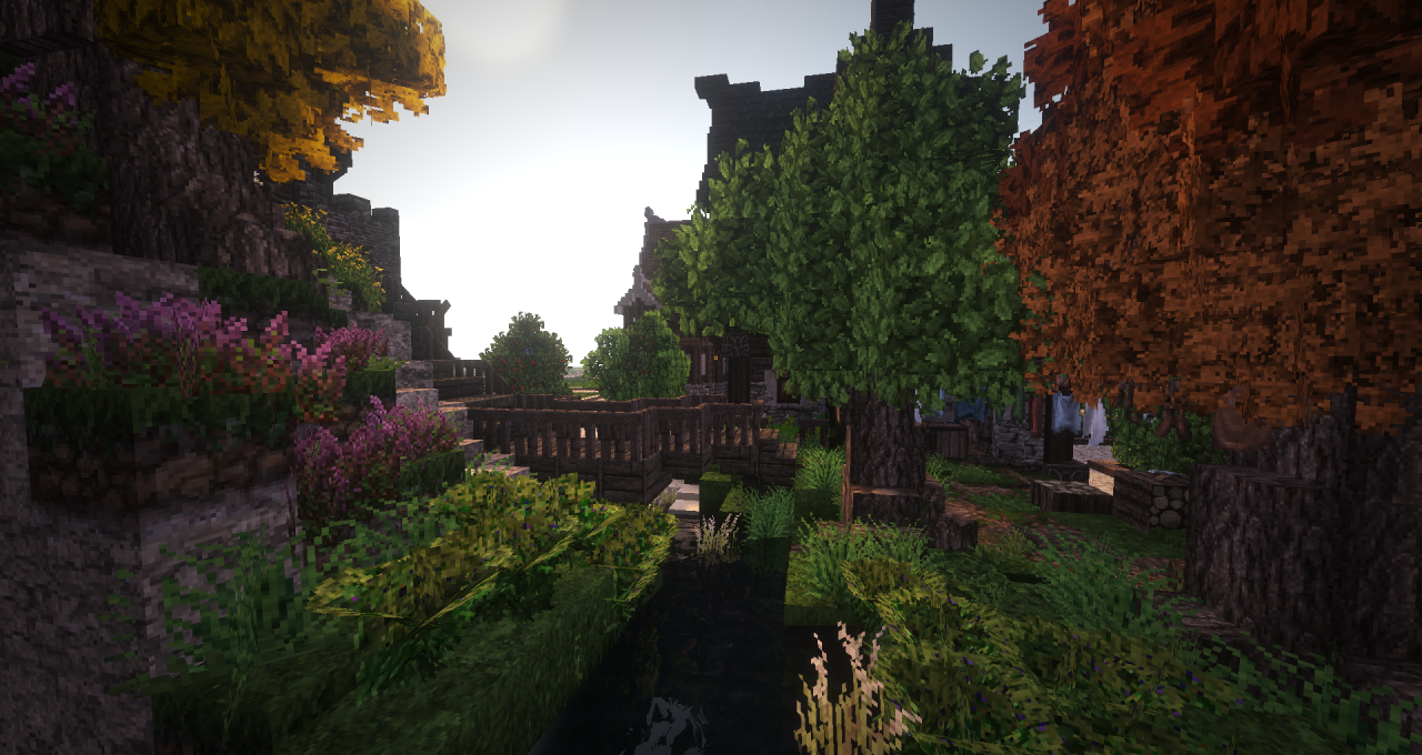 Plot house and part castle #reforged Minecraft Map